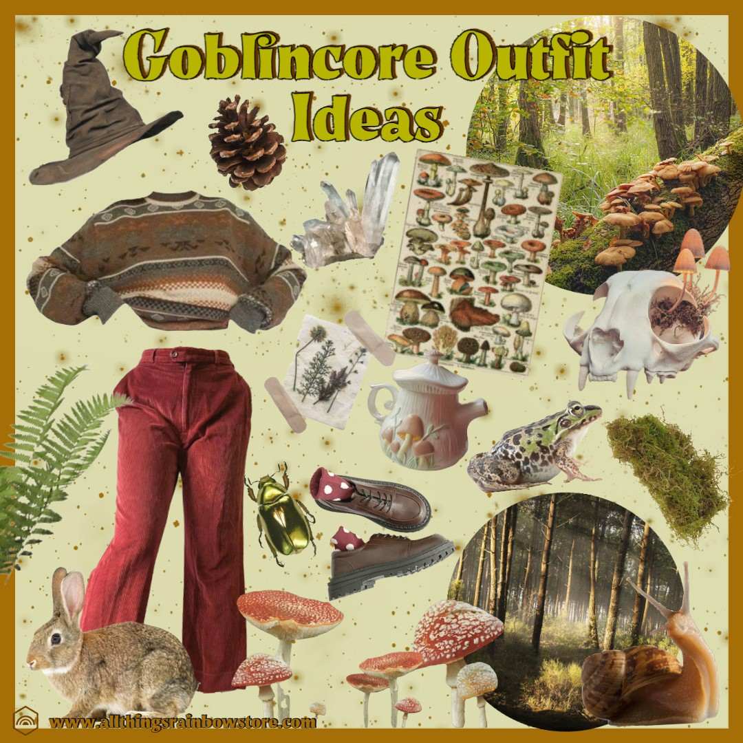 Goblincore Outfit Ideas | Goblincore Explained + Top 10 Goblincore Clo – All Things Rainbow