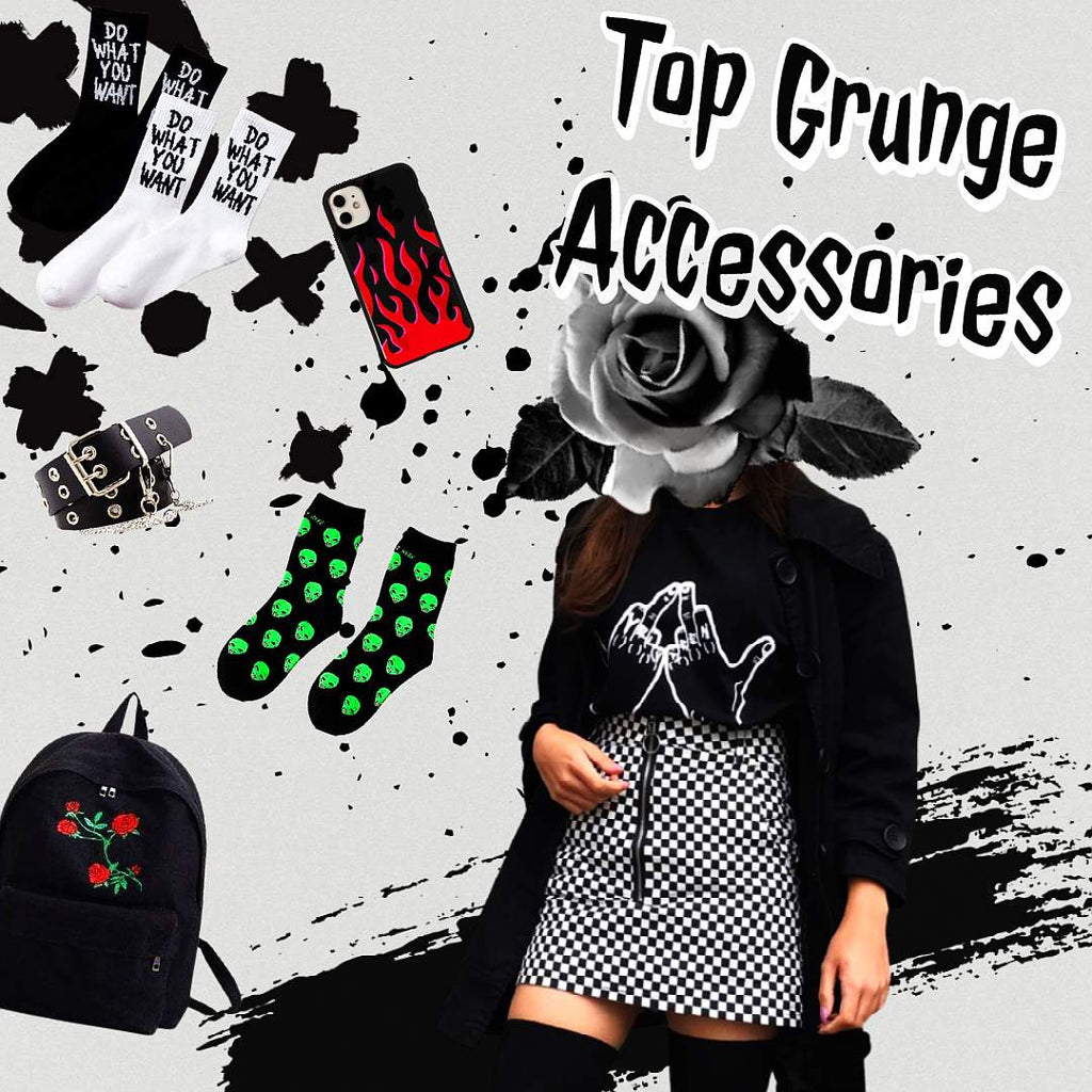 Top Grunge Accessories | Aesthetic Fashion Blog