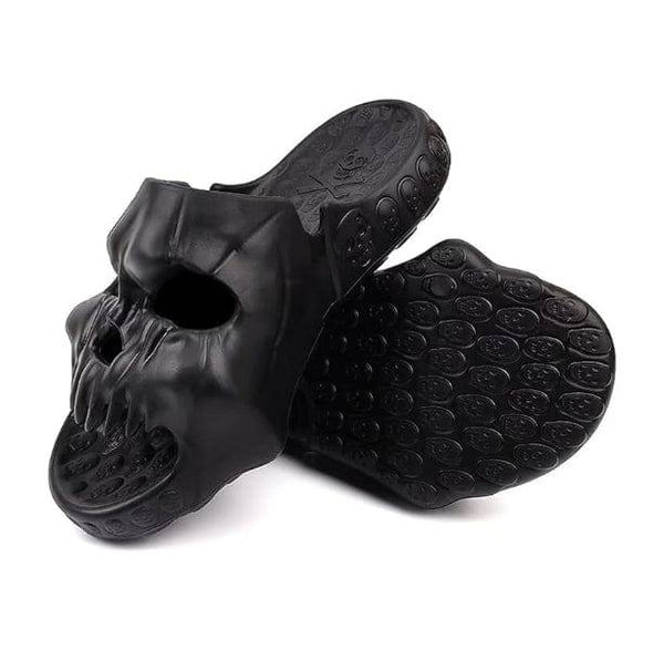 Skull Slippers | Aesthetic Shoes