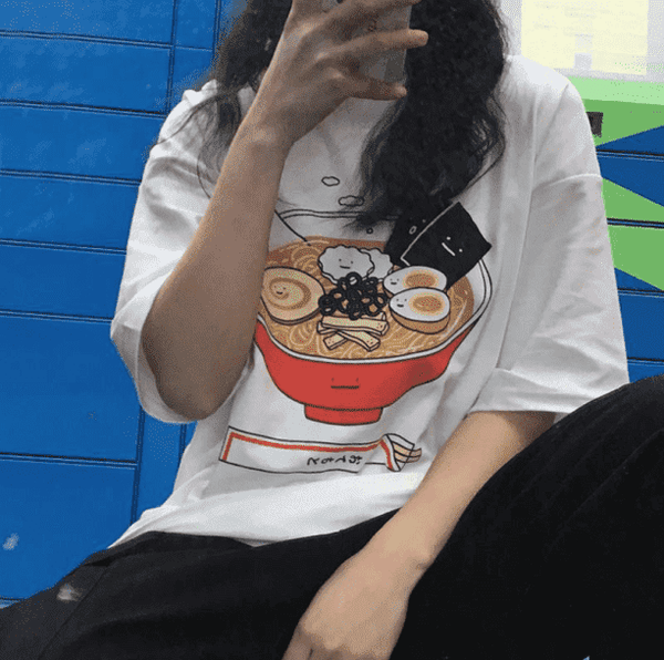 Ramen Noodles T shirt | Aesthetic And Kawaii Clothing