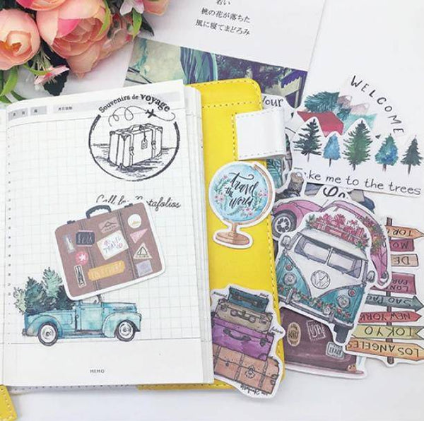 Travel Journal Stickers | Aesthetic Stickers