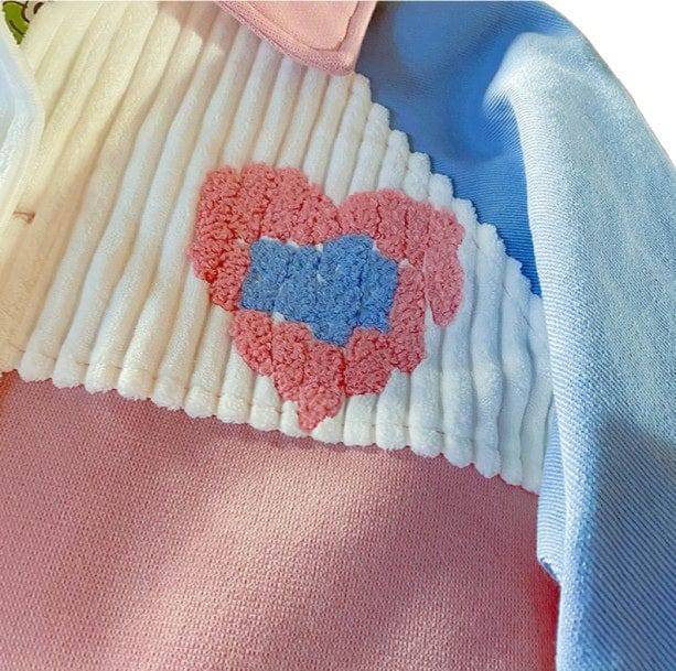 Soft Girl Pastel Jacket | Aesthetic Jacket