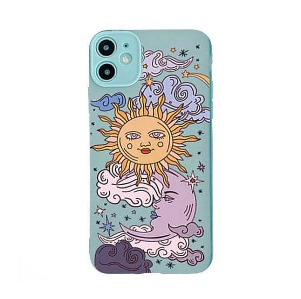 Sun & Moon IPhone Case | Aesthetic IPhone Covers – All Things Rainbow