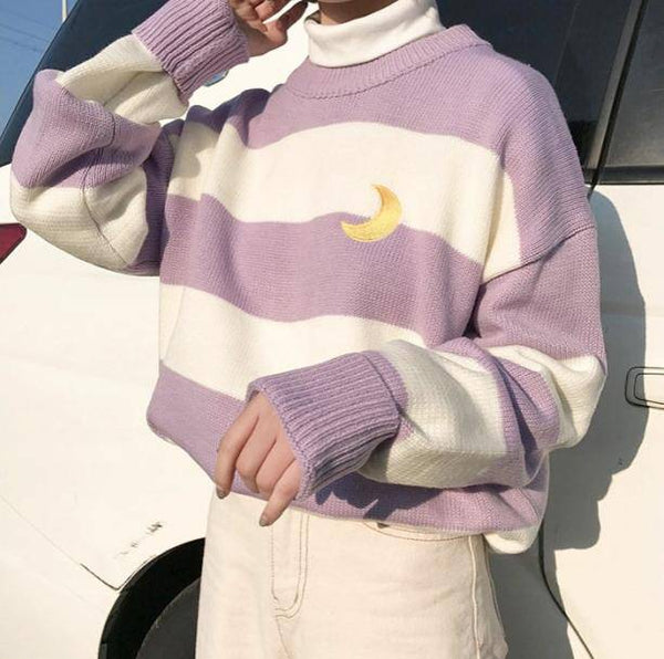 Moon Sweater | Aesthetic Clothing
