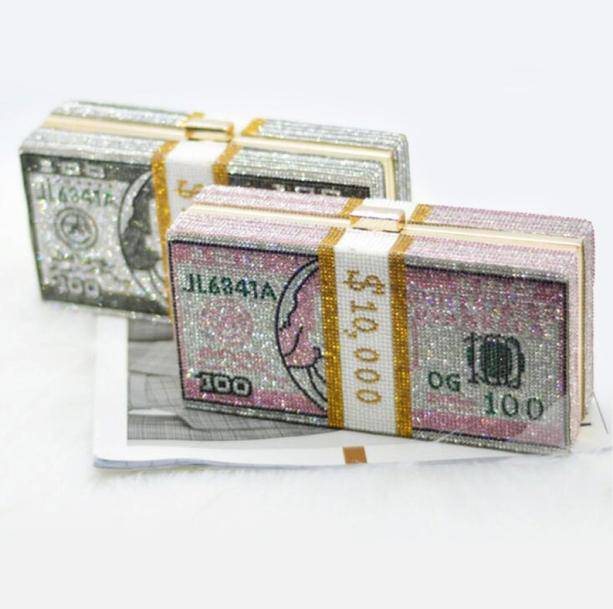 Crystal Dollar Bag | Aesthetic Bags & Accessories