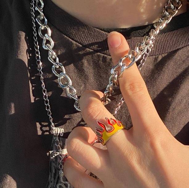 So On Fire Ring | Grunge Style Jewelry