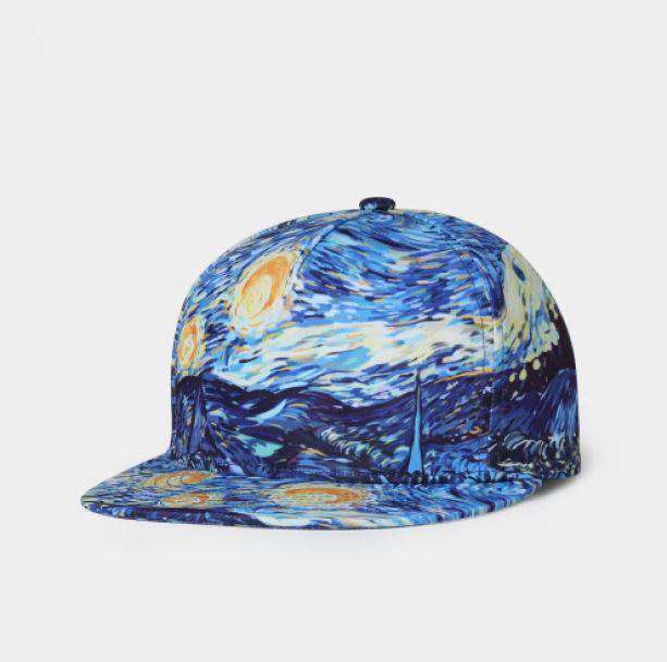 Starry Night Cap | Aesthetic Artsy Hats And Accessories – All Things ...