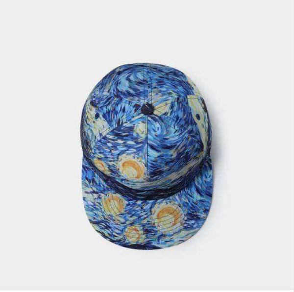 Starry Night Cap | Aesthetic Artsy Hats And Accessories