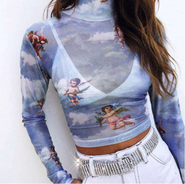 Aesthetic Angel Top | Aesthetic Clothes Shop