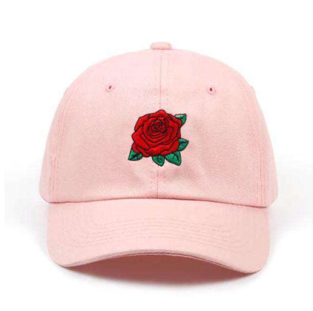 Rose Baseball Cap | Aesthetic Cap – All Things Rainbow